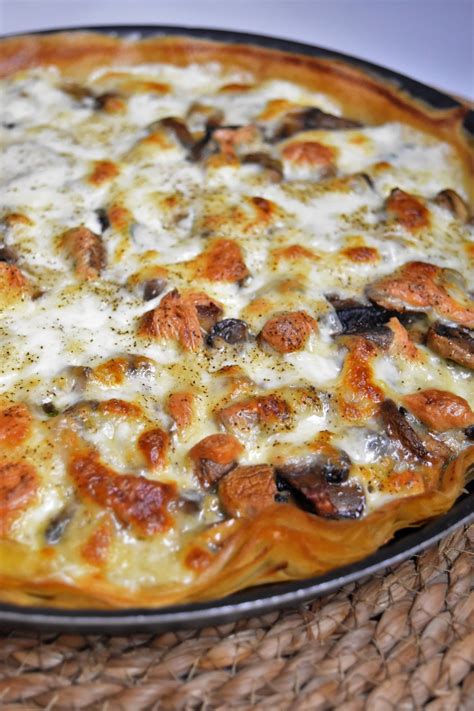 Tarte Croustillante Mozzarella Et Champignons De Cyril Lignac Artofit
