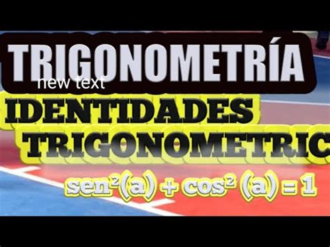 C Mo Determinar Las Identidades Trigonom Tricas Identidades