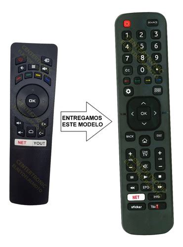 Control Remoto Dj32x5000 Dj43x5000 Para Noblex Smart Tv Web Electro