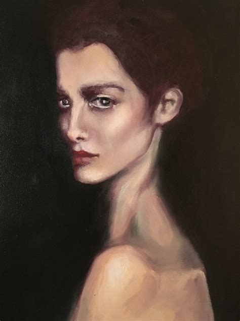 Peinture à lhuile buste nu féminin Etsy France