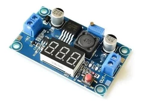 Regulador De Tensão Ajustável Lm2596 Dc dc Display Step Down à venda em