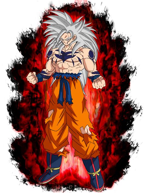 Goku Mazoku Demon Transformation With Aura By Mewtwopbp On Deviantart
