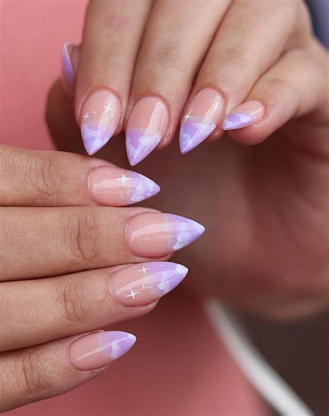 20 Stunning Purple Ombre Nails To Copy In 2023 Late Daily