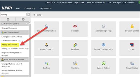 How To Configure CPanel In WHM InMotion Hosting
