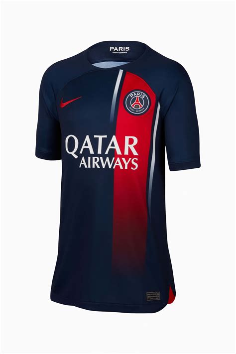 Koszulka Nike PSG 23 24 Domowa Stadium Junior Granatowy Buty