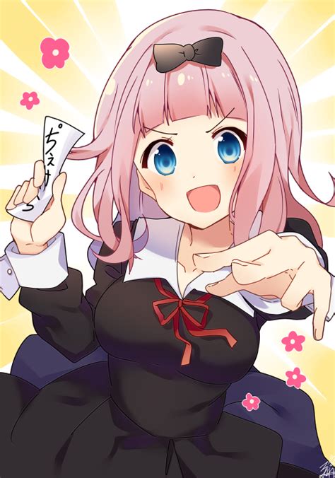 Fujiwara Chika Kaguya Sama Wa Kokurasetai Image By Omuretsu