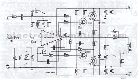 Guitar Valve Amplifier Circuit Diagram