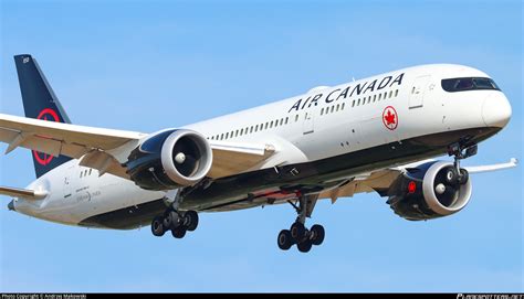 C FRTU Air Canada Boeing 787 9 Dreamliner Photo By Andrzej Makowski