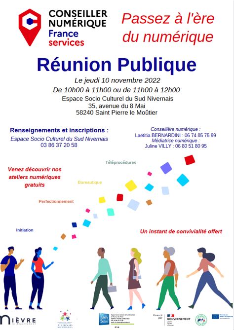 Réunion Publique Centre Social du canton de St Pierre le Moûtier
