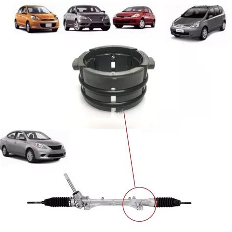 Bucha Da Caixa De Direção Nissan Sentra Tiida Livina Versa Submarino