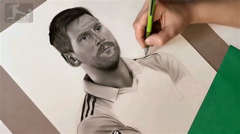 Lionel Messi Inter Miami Day Drawing Drawing Lionel Messi Step By