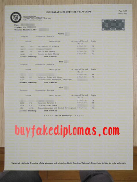 Fake University Of Waterloo Transcript Buy Fake Diplomas High School