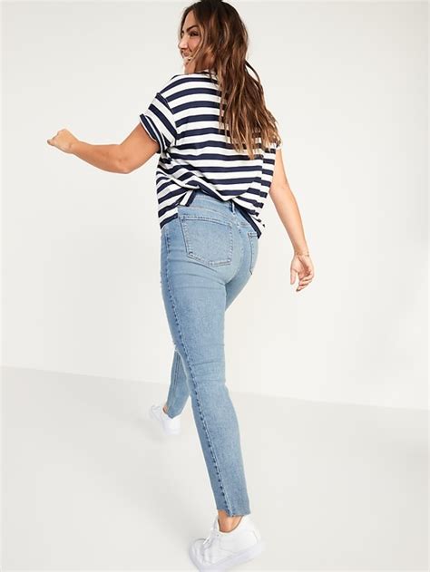 Mid Rise Rockstar Super Skinny Ankle Jeans Old Navy