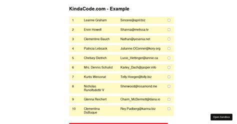 react typescript codesandbox