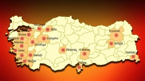 T Rk Ye Afad Deprem R Sk Har Tasi Afad Ve Mta T Rkiye Diri Fay