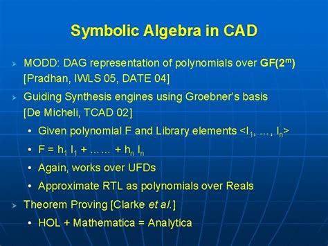 verification synthesis of arithmetic datapaths using finite ring