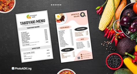 15 Best Restaurant Menu Design Examples PhotoADKing