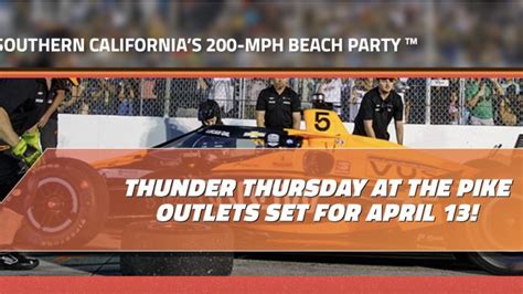 Thunder Thursday At The Pike Outlets Set For April 13th AmericaJR