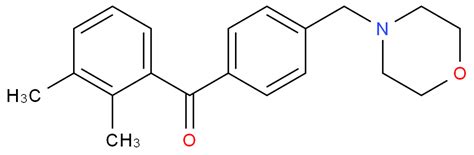 2 3 Dimethylphenyl 4 Morpholin 4 Ylmethyl Phenyl Methanone 898770