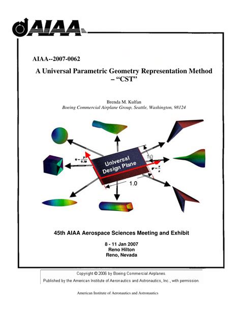 pdf universal parametric geometry representation method