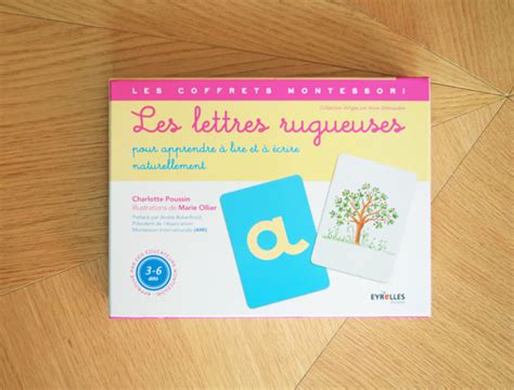 Jai testé pour vous Coffret Montessori les lettres rugueuses de