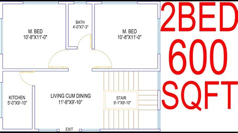 600 Sq Ft Apartment Floor Plan India Floor Roma