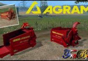 Pailleuse Agram Jet Paille V1 0 FS19 Mod FS25 Mods FS22 Mods