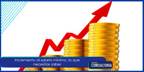 Incremento al salario mínimo lo que necesitas saber Revista Consultoría