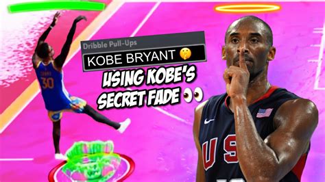 Using KOBE S SECRET FADE DRIBBLE PULL UP In NBA 2K21 Next Gen New