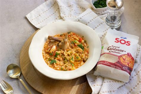 Arroz Con Conejo Y Verduras Receta Casera Y Saludable Arroz SOS