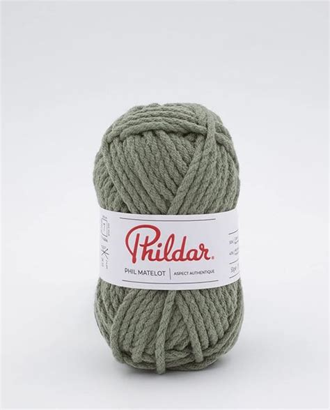 Phildar Pelote de Laine PHIL MATELOT de 50g Laine à Tricoter 45