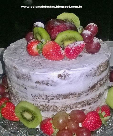 Coisas De Festas Naked Cake Bolo Pelado