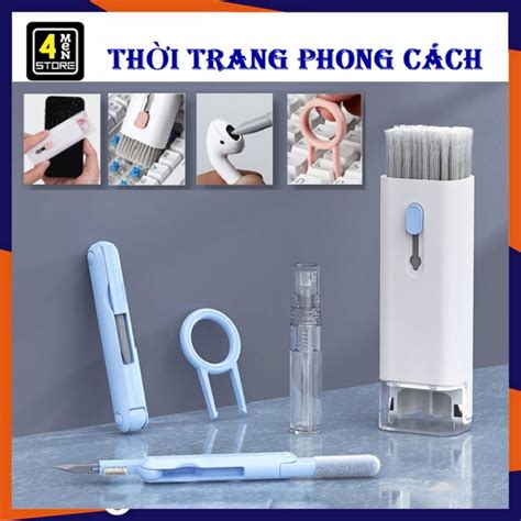 Bút Vệ Sinh Tai Nghe Điện Thoại Đa Năng 7 in 1 Bộ Dụng Cụ Vệ Sinh