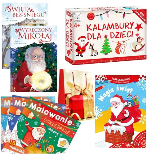 Prezent na Mikołajki dla Przedszkolaka Niska cena na Allegro pl