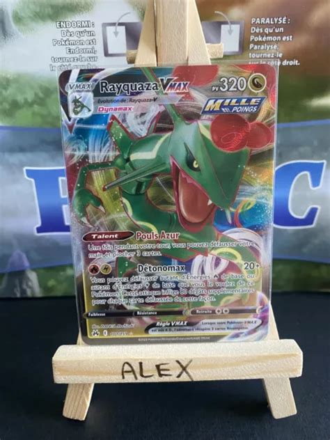 CARTE POKEMON RAYQUAZA Vmax 101 159 Bloc EB Zénith Suprême Neuf FR