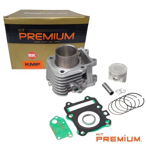 Kit Cilindro Pistão Anéis RIk Std Nx 400 Falcon Catalisado Submarino