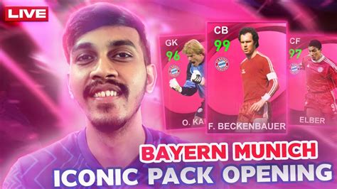Bayern Munich Iconic Moment Pack Opening Pes Live Youtube