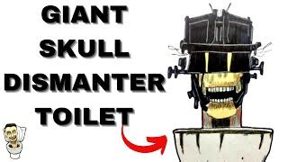 C Mo Dibujar Altoilet Calavera Gigante Skibidi Toile Doovi