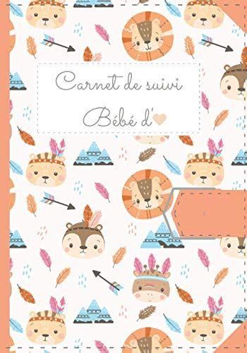 CARNET DE SUIVI POUR BÉBÉ Journal de bord pour bébé 90 jours à