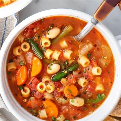 Italian Minestrone Soup Recipe