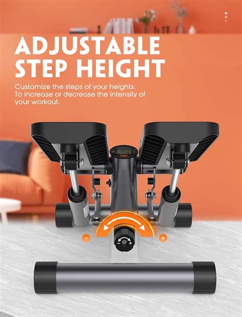 Buy Sportsroyals Stair Stepper With Resistance Band Mini Stepping