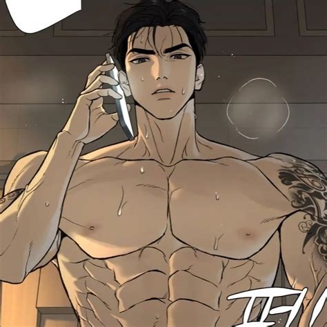 Joo Jaekyung Anime Kiss Black Dragon Jujutsu Manhwa Male Sketch