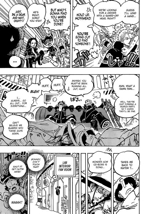 Spoiler One Piece Chapter 1075 Spoilers Discussion Page 27 Worstgen