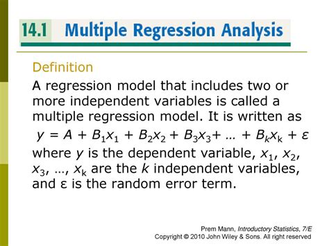 Ppt Multiple Linear Regression Powerpoint Presentation Off