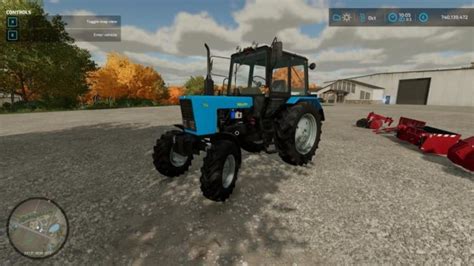 LS22 MTZ 82 1 v 1 1 0 0 MTZ MTS Mod für Landwirtschafts Simulator 22