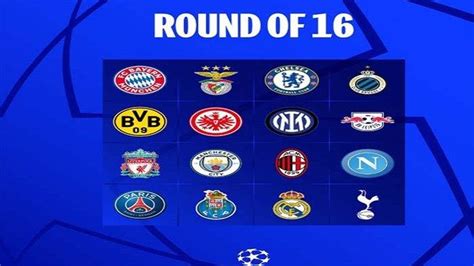 Jadwal 16 Besar Liga Champions Dan Liga Eropa 2022 2023 Lengkap Link