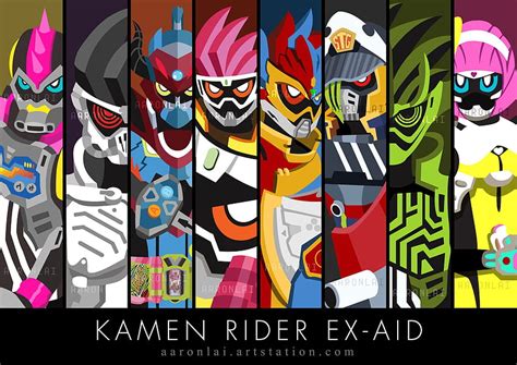 Artstation Kamen Rider Ex Aid Riders Aaron Lai Kamen Rider Ex Aid Hd Wallpaper Pxfuel
