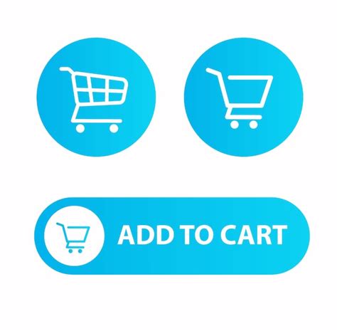 Premium Vector Add To Shopping Cart Icon And Button E Commerce Icon