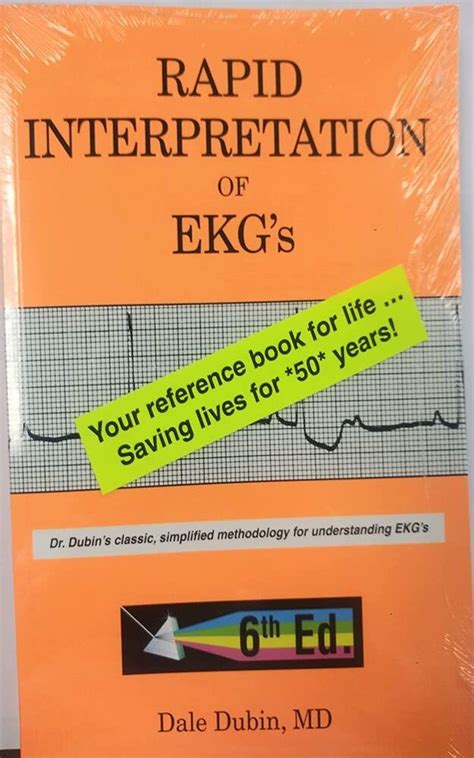 Rapid Interpretation Of Ekg S Sixth Edition By Dale Dubin Goodreads