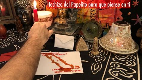 HECHIZO Del PAPELITO Para Que PIENSE En TI MUY EFECTIVO RITUALES